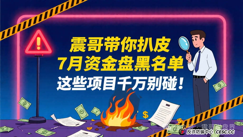 7月资金盘黑名单：荣辉资产，BRIGC，AIDAV2，吉尼斯AI炒股，中巴光伏，VortexTrade，GENERAC储能...这些项目千万别 ...